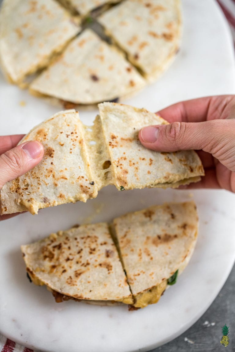 Stretchy Vegan Mozzarella Cheese {oil-free} - Sweet Simple Vegan