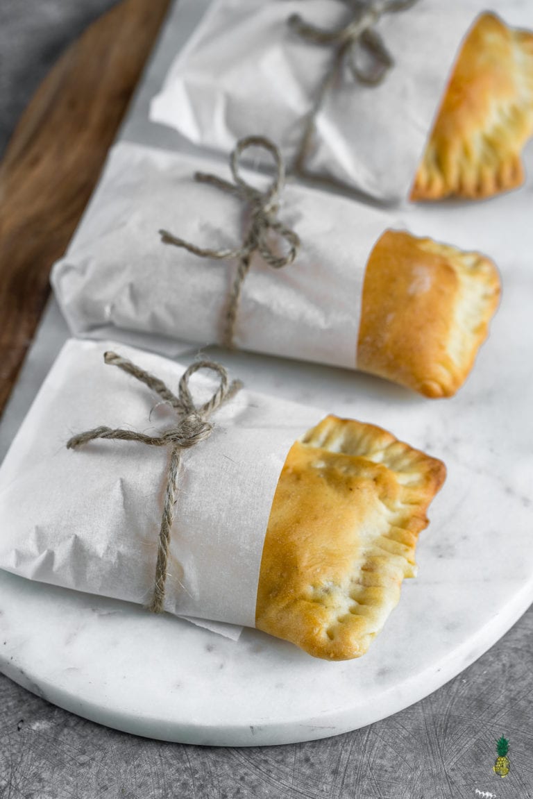 Vegan Meatball Mozzarella Hot Pockets - Sweet Simple Vegan
