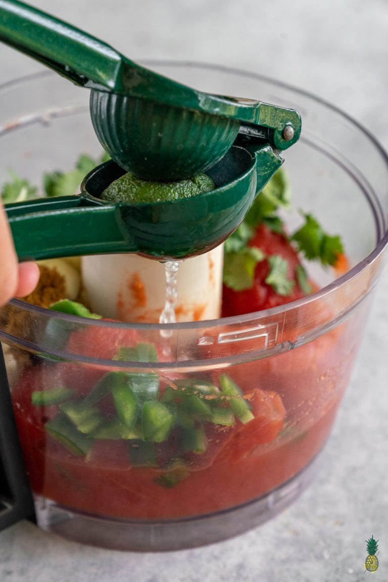 Easy Restaurant-Style Salsa - Sweet Simple Vegan