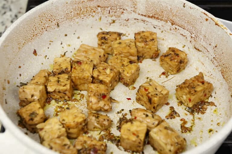 Easy Italian Seasoned Tempeh (6-Ingredients + Gluten-free)
