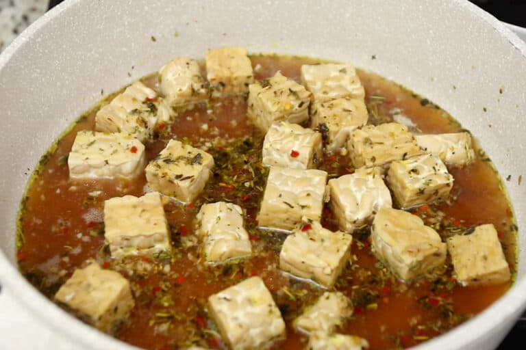 Easy Italian Seasoned Tempeh (6-Ingredients + Gluten-free)