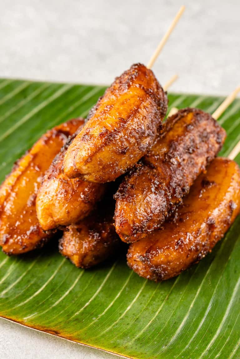 Banana Cue (Filipino Fried Caramelized Bananas) - Sweet Simple Vegan