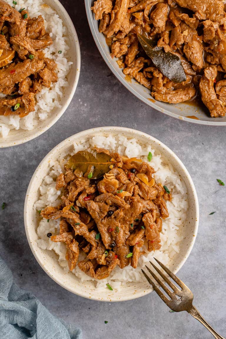 Filipino Coconut Milk Adobo - Sweet Simple Vegan