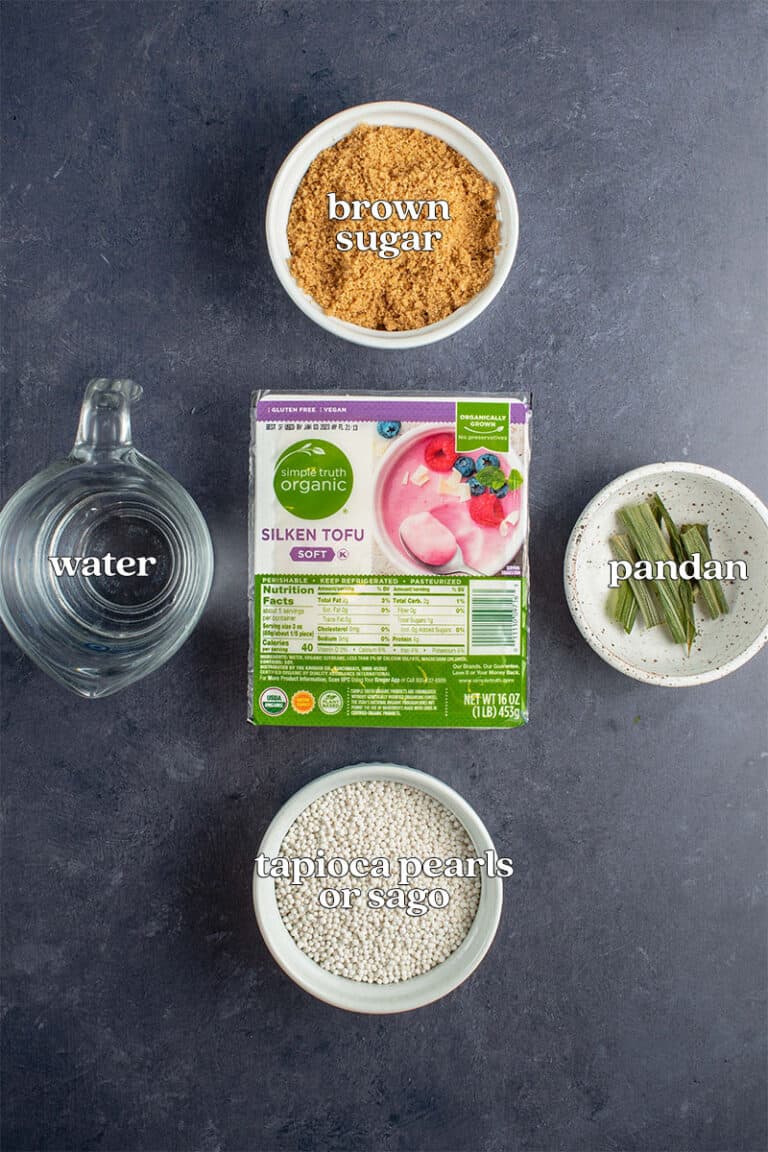 Easy Taho Recipe with Arnibal - Sweet Simple Vegan