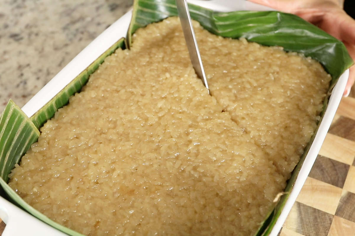 Easy Biko Recipe (Filipino Sticky Rice Cake) - Sweet Simple Vegan