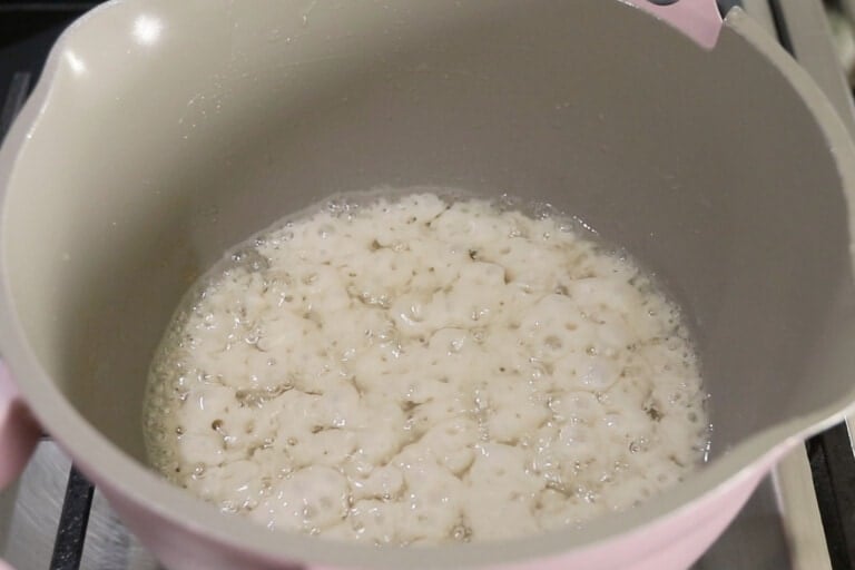 How to Make Latik (Toasted Coconut Milk Curds) - Sweet Simple Vegan