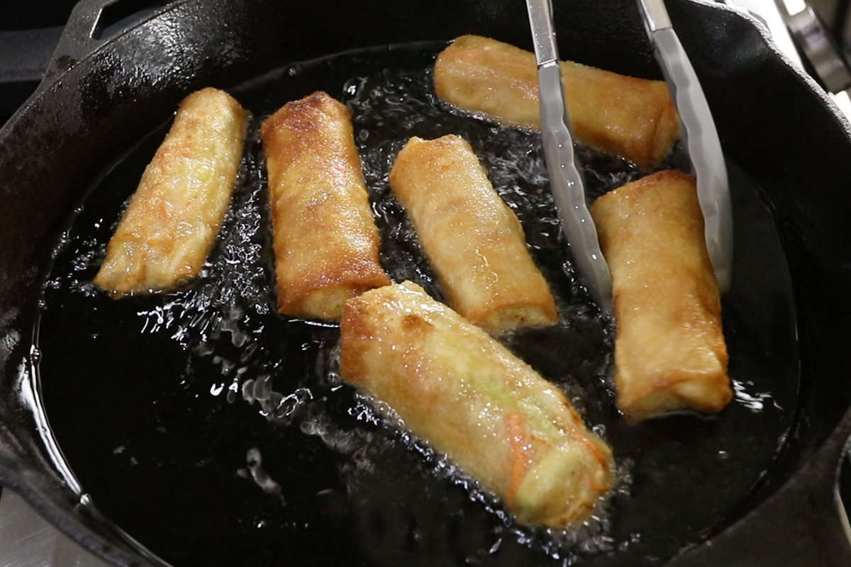 Lumpiang Gulay (Filipino Vegetable Spring Roll) - Sweet Simple Vegan