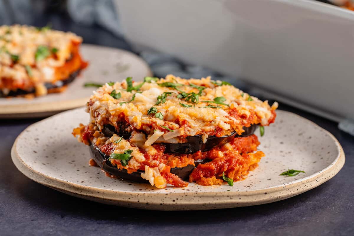 Vegan Eggplant Parmesan Sweet Simple Vegan