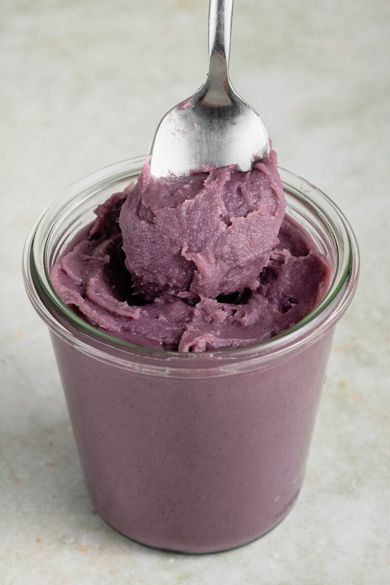 Ube Halaya (Filipino Purple Yam Jam) - Sweet Simple Vegan