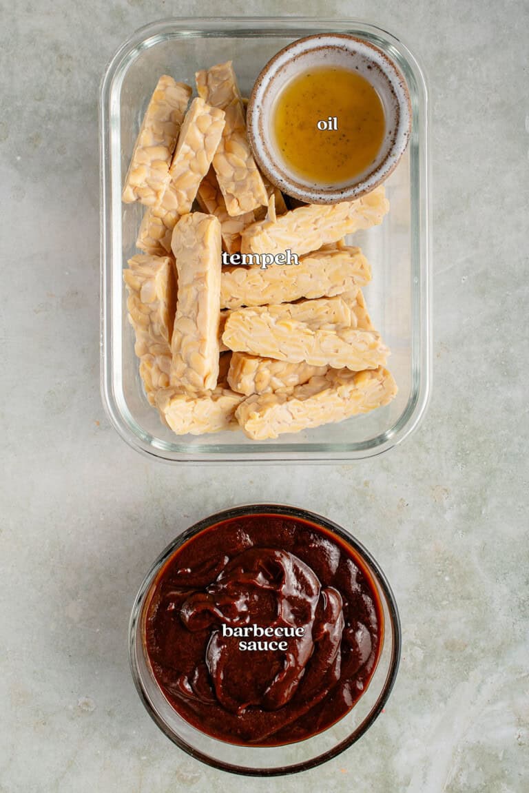 Easy Pan-Fried Barbecue Tempeh - Sweet Simple Vegan