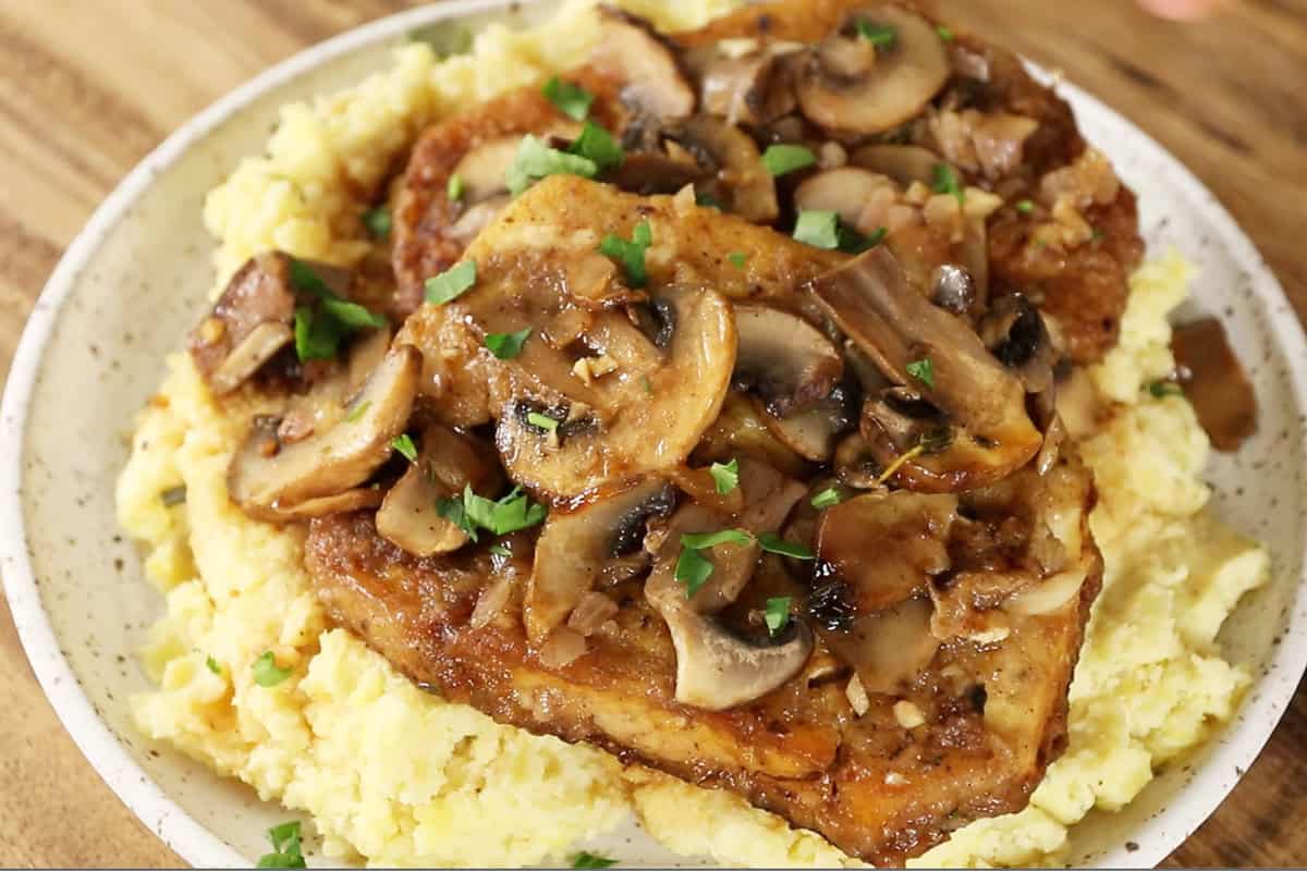 Easy Vegan Tofu Marsala Recipe - Sweet Simple Vegan