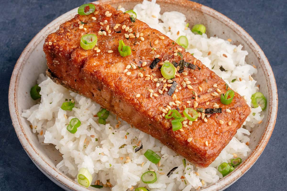 Vegan Salmon (Made from Tofu!) - Sweet Simple Vegan
