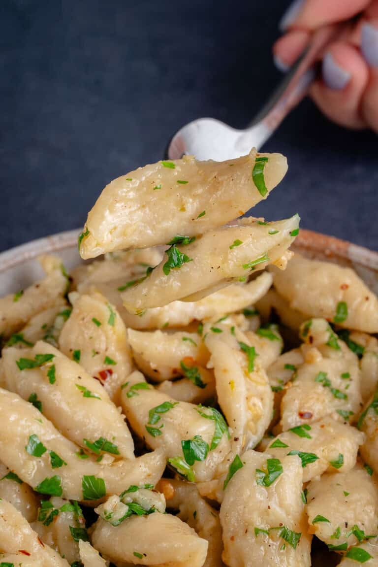 3-Ingredient Tofu Pasta (Scissor-Cut!) - Sweet Simple Vegan